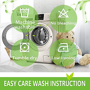 Home Brilliant Pillow Covers 18x18 Set of 4 Farmhouse Decorative Throw Pillow Covers Burlap Linen for Couch Sofa Garden Indoor, 18 x 18 inch, Burgundy