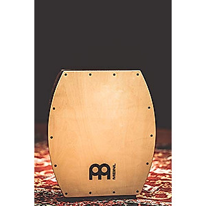 Meinl Jumbo Arch Bass Cajon Box Drum with Internal Snares - NOT MADE IN CHINA - Maple Frontplate / Hardwood Body in Vintage Wine Barrel Finish, 2-YEAR WARRANTY (SUBCAJ8VWB-M)