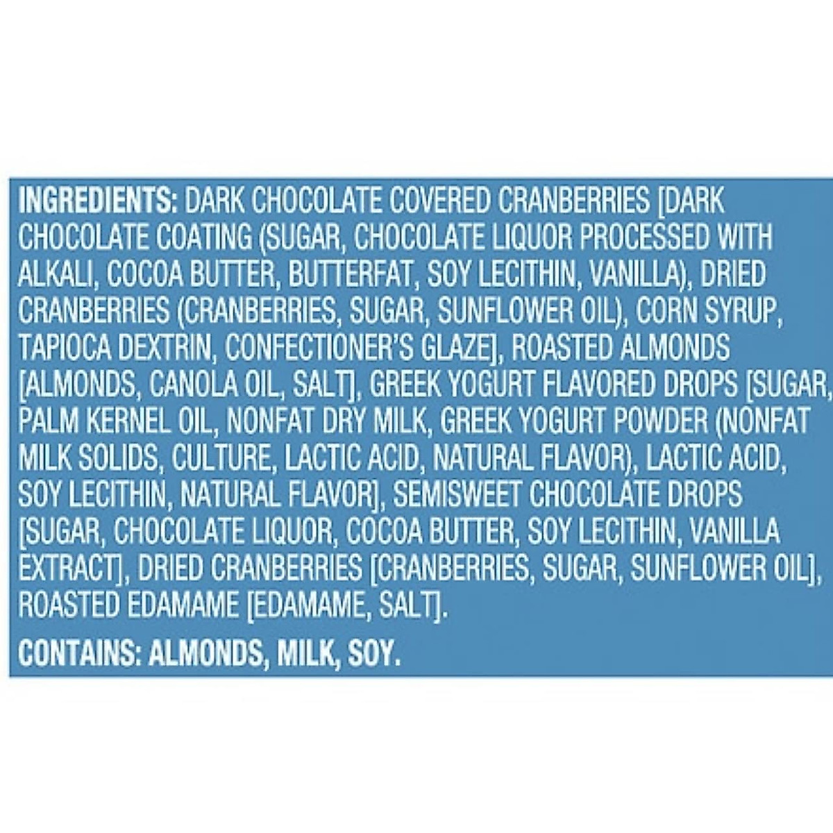 Nice Dark Chocolate Greek Yogurt Flavored Trail Mix 7 oz (Pack pf 2)