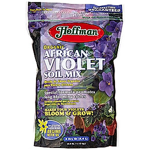 Hoffman 10301 Organic African Violet Soil Mix, 4 Quarts