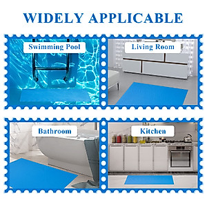 POOLOOP Swimming Pool Ladder Mat Protective Step Mat with Non-Slip Design for Protecting Vinyl Liner Pools from Wear Caused by