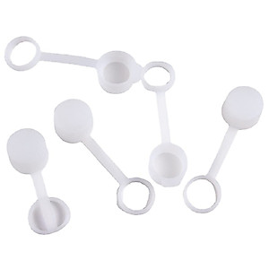 BLLNDX Mud Caps for Bottles 5PCS Black Silicone Cap Top for All Podium and Peak Fitness Bottles, Bike Bottle Cap Top