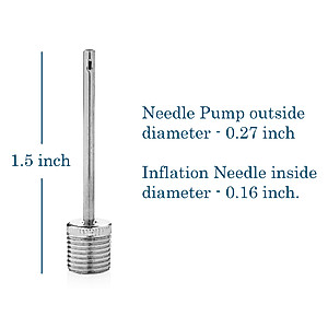 TurnOnSport Air Ball Pump Needles Inflatables - Basketball Ball Pump Inflation Needles | Inflator Needle for Soccer Rugby Football Volleyball Sports Balls Inflatable Air Pump Needles Adapter 12 Set