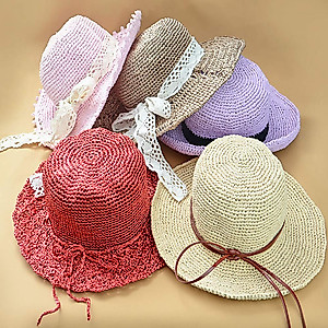 Natural Cotton Raffia Yarn Navy Blue Crochet Summer Sun Hat Yarn,Beach Bag Yarn,Rayon Raffia Crochet Yarn,Crochet Straw Knit Yarn,Knitting Materials,280 Meters/306 Yards