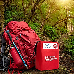 First Aid Kit for Home and First Aid Kit for Car - Travel First Aid Kit and Camping Gear - Travel Size Hiking First Aid Kit and First Aid Bag - Emergency Preparedness Items and First Aid Kit Survival