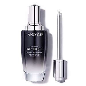 Lancôme Advanced Génifique Face Serum - For Fine Lines & Boosts Radiance - With Bifidus Prebiotic, Hyaluronic Acid & Vitamin Cg - 3.9 Fl Oz