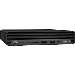 HP Elite Mini 800 G9 Desktop Computer - Intel Core i7 12th Gen i7-12700T Dodeca-core (12 Core) 1.40 GHz - 16 GB RAM DDR5 SDRAM - 512 GB M.2 PCI Express NVMe SSD - Mini PC,Black