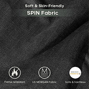 LLappuil Modular Sectional Sofa with Storage U Shaped Couch with Reversible Chaise Luxury Velvet Sofas for Living Room 4 Seats with 3 Ottomans Denim Black Grey