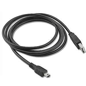 Sqrmekoko USB Interface Charging Data Transfer Cable Compatible with Canon PowerShot Digital Cameras & Camcorders (Black)