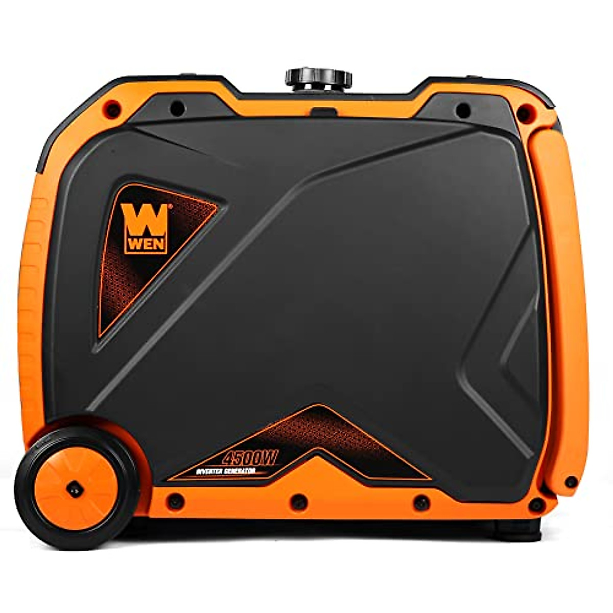 WEN 56450iX Dual Super Quiet 4500-Watt RV-Ready Portable Inverter Generator with Fuel Shut-Off and CO Watchdog Black