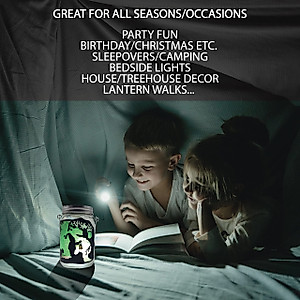 Lantern Craft KIT – Arts and Crafts Gift/Activity/Projects/Party for Girls/Boys/Kids/Teens. DIY Make Your Own Silhouette Lantern Jar: 60+ Silhouettes - Fairy/Unicorn/Dragon. by Baggy Wrinkl