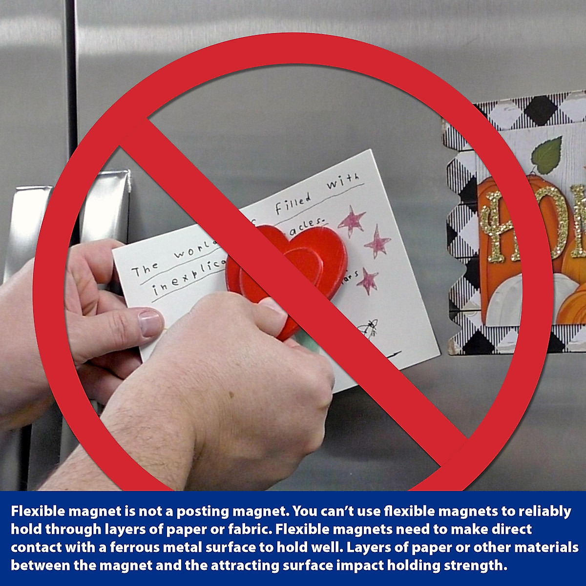 Master Magnetics - B005HYDC68 Roll-N-Cut Flexible Magnetic Tape Refill - 1/16" Thick x 1/2" Wide x 15 feet. (1 roll), 07518