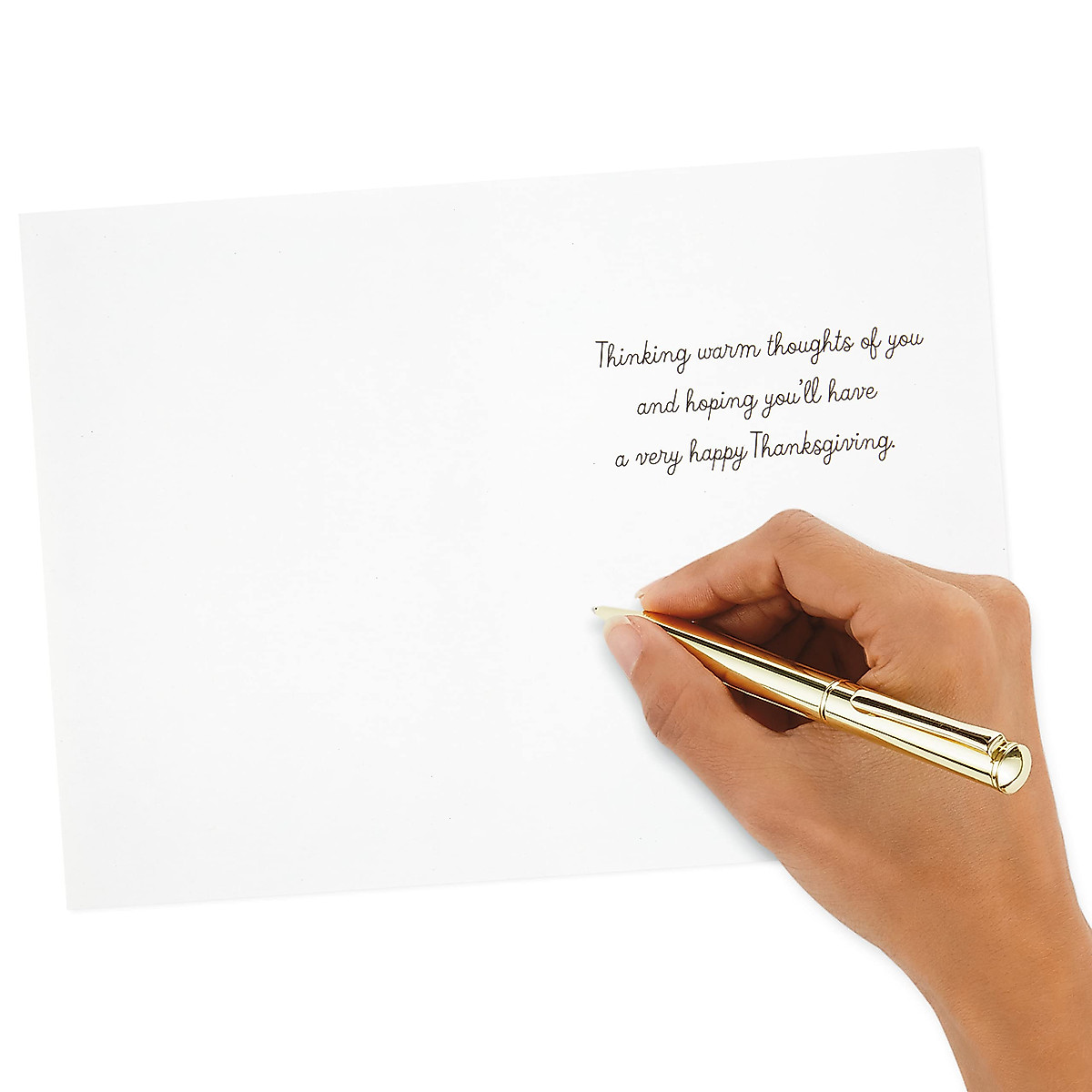 Hallmark Pack of Thanksgiving Cards, Close in Thought and Heart (10 Cards with Envelopes)