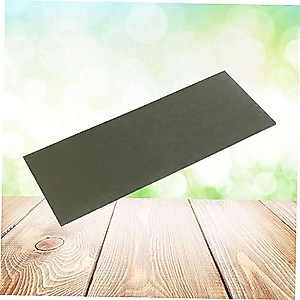 JOINPAYA 2 Pcs Electrode Plate Zinc Electrode Battery Tester Fruit Electrode Fruit Material Zinc Strip Material Fruit Tester Fruit Battery Electrode Strip Zinc Strip Electrode Silver