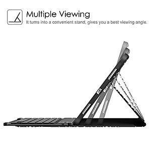 Fintie Keyboard Case for iPad Pro 11-inch (4th / 3rd Generation) 2022/2021 - Soft TPU Back Cover with Magnetically Detachable Bluetooth Keyboard, Also Fit iPad Pro 11" 2nd / 1st Gen, Composition