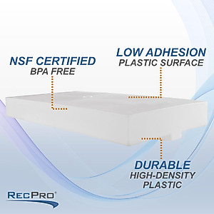 RecPro 35 Gallon RV Water Tank 53 1/2" x 27" x 6" | 3022 | Fresh Water Tank | Gray Water Tank | Made in America