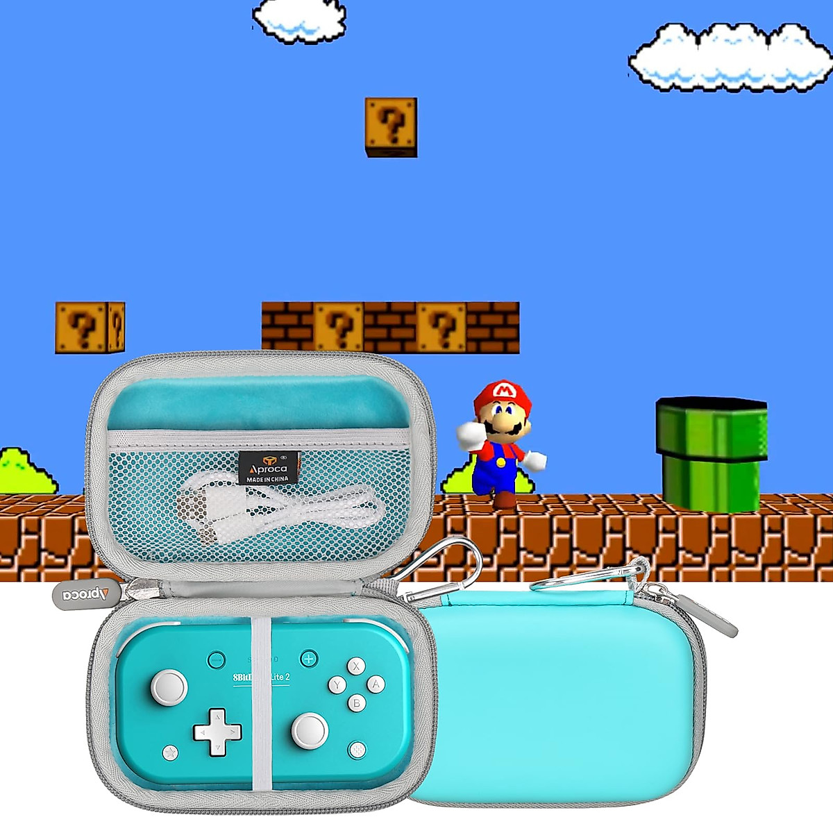 Aproca Hard Travel Storage Case, for 8Bitdo Lite 2 Bluetooth Gamepad and Accessories