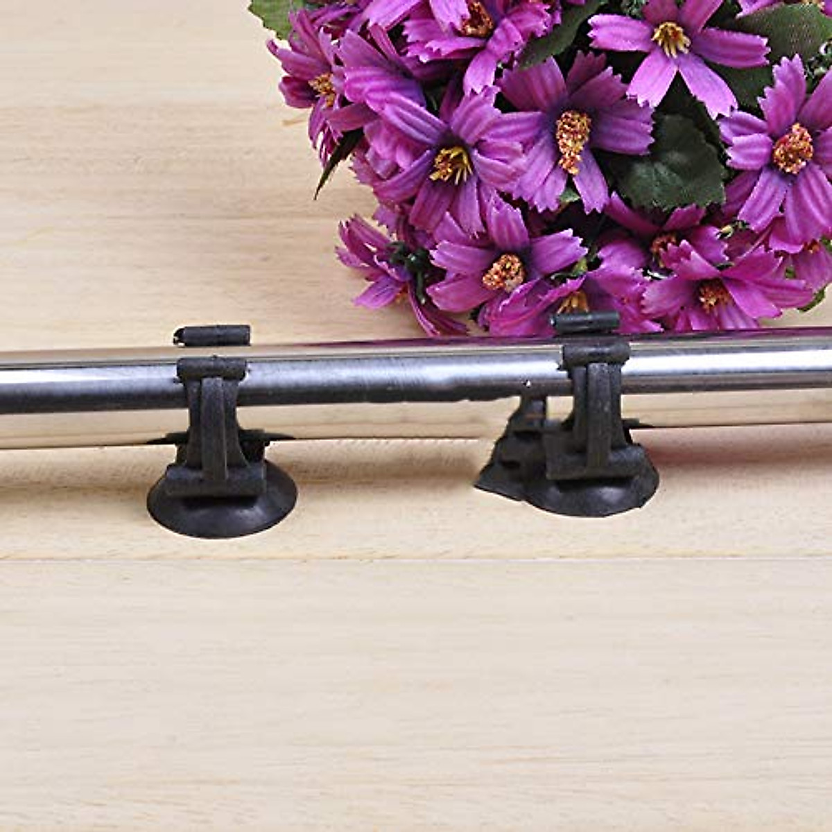 2 PCS Suction Cup Fish Tank Aquarium Heater Rubber Clip Airline Tubing Glass Holder Black Pet Supplies Cost- Effective Fashion in Practical