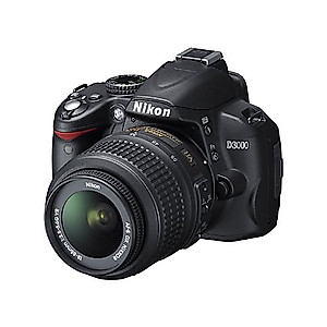 Nikon D3000 10.2MP Digital SLR Camera with 18-55mm f/3.5-5.6G AF-S DX VR Nikkor Zoom Lens