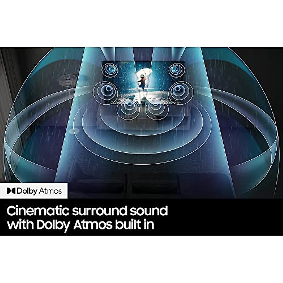 SAMSUNG QN85Q80BAFXZA 85 Inch QLED 4K Smart TV 2022 (Renewed) Bundle with 2 YR CPS Enhanced Protection Pack