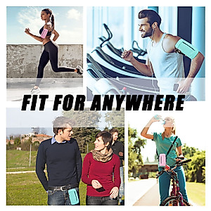 MOVOYEE Phone Holder for Running Cell Phone Purse Crossbody Bags for Women Men Kids, iPhone 11 12 13 14 15 Pro Max Xs Xr X 8 7 6 Plus SE Mini Galaxy Ultra Edge S24 S23 S22 S21 S20 Note 20 9 Arm Bands