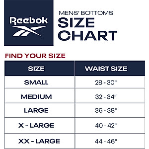 Reebok Mens Compression Pants – Athletic Base Layer Mens Leggings Thermal Pants - Performance Compression Tights for Men S-XL, Size Small, Black