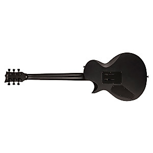 ESP 6 String LTD EC-FR Metal Electric Guitar, Black Satin, Right, (LECFRBKMBLKS)