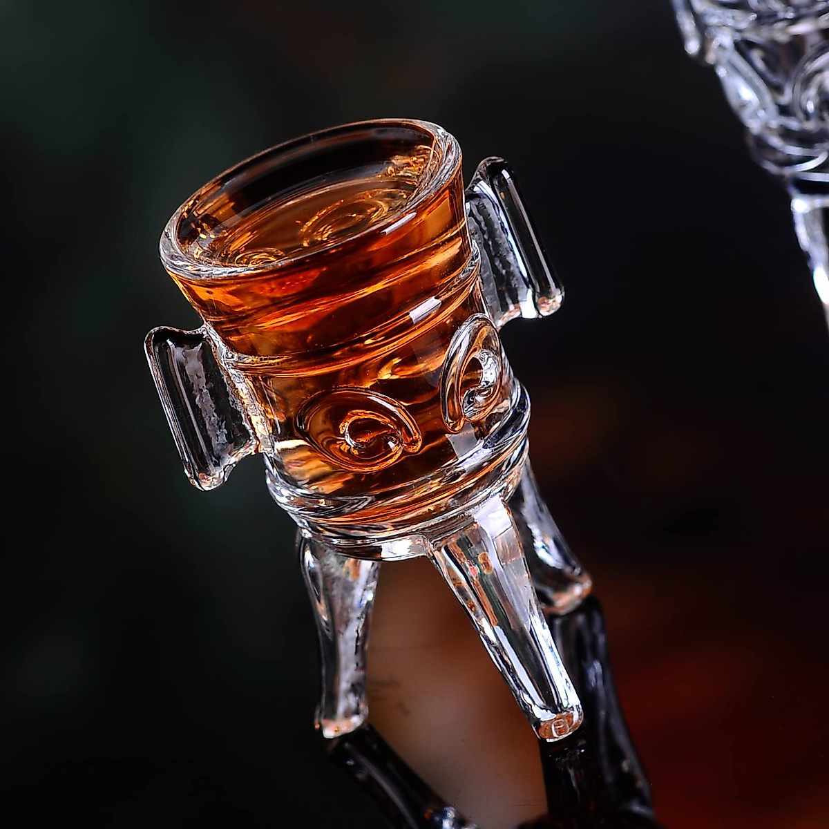 Shot Glasses, 0.35oz Mini Shot Glass Set of 6/Cordial Glasses/Glasses Snifters/Cute Shot Glasses/Clear Shot Glasses/Sherry Glasses/Tasting Glasses/Tripod Glasses/