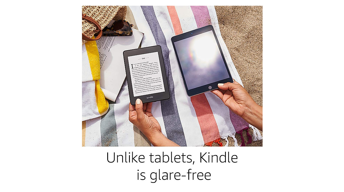 Kindle Paperwhite 2018 Waterproof with Free 4G LTE & Extra Storage