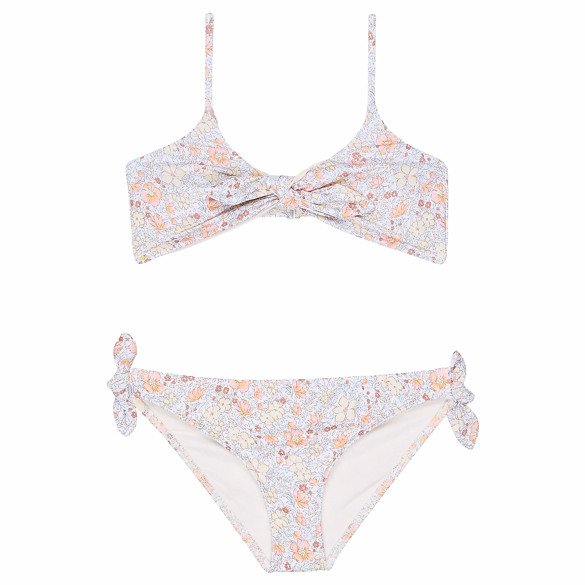 Billabong Girls' Sweet Dreamer Trilet Two-Piece Swim Set (Little Big Kids), Multi, 7