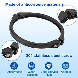 ChangTa GMX600NM Noryl Flange Valve Clamp Replacement for Hayward S144T Pro Series Pool Sand Filter