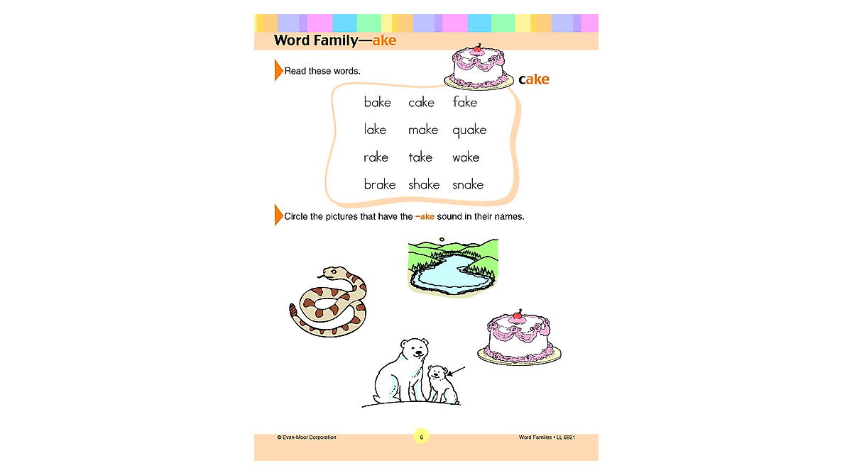 Word Families Learning Line: Engaging Teacher’s Edition