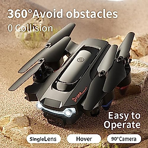 1080P HD FPV Camera Drone - RC Quadcopter With Auto Return, Drone With Dual Remote Control, Fashion Start Speed Adjustment, Gifts For Boys Girls