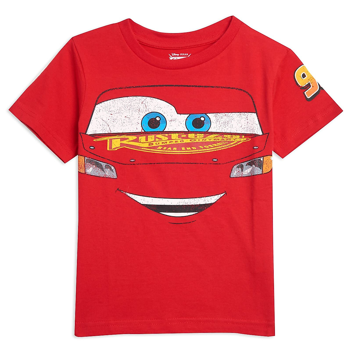 Disney Pixar Cars Lightning McQueen Tow Mator Toddler Boys 3 Pack T-Shirts 3T