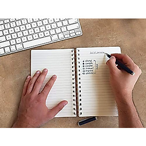 le vent A5 Spiral Dot & Lined Journals - 200 Creamy Pages - High-Quality 100gsm Paper - Durable Hardcover (5" x 8.25") - Perfect for Bullet Journaling, Planning, and Note-Taking - Designed by Artists