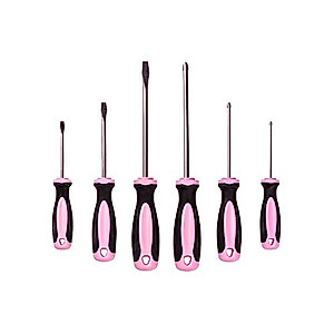 Pink Power Drill Set for Women - 18V Lightweight Pink Cordless Drill Driver & Electric Screwdriver Combo Kit with Tool Bag for Ladies Home Tool Kit - Wireless Pink Drill Set with Battery and Charger