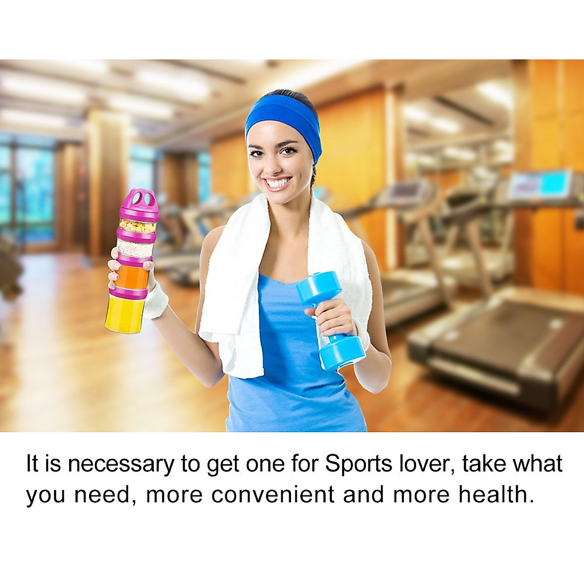 BeneLabel Stackable Food Storage Containers for Formula Travel Container for Storing Milk, Protein Powder, Snacks, Travel Items, BPA Free(Red, 31oz)