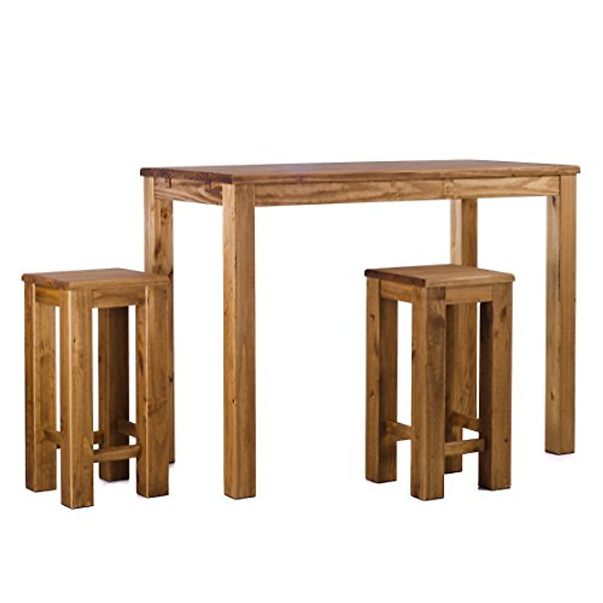 B.R.A.S.I.L.-Möbel TableChamp Extensions Expandable 20 x 30 Brazil Solid Wood Pine Oiled