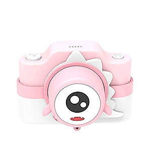 LKYBOA Kids Camera for Girls Gifts HD Screen Kids Video Camera Anti-Drop Children Selfie Toy Camera Mini Cartoon Child Yellow, Blue, Pink