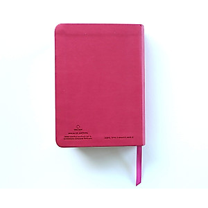 Biblia Católica en español. Símil piel fucsia, tamaño compacto / Catholic Bible. Spanish-Language, Leathersoft, Fucsia, Compact