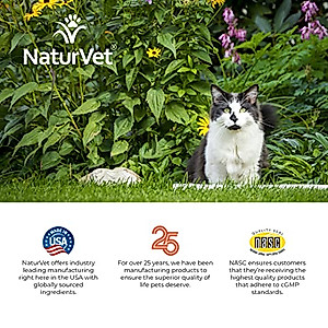 NaturVet – Aller-911 Allergy Aid Plus Antioxidants For Cats – 60 Soft Chews | Supports Immune System, Skin Moisture & Respiratory Health | Enhanced With Omegas, DHA & EPA | 30 Day Supply