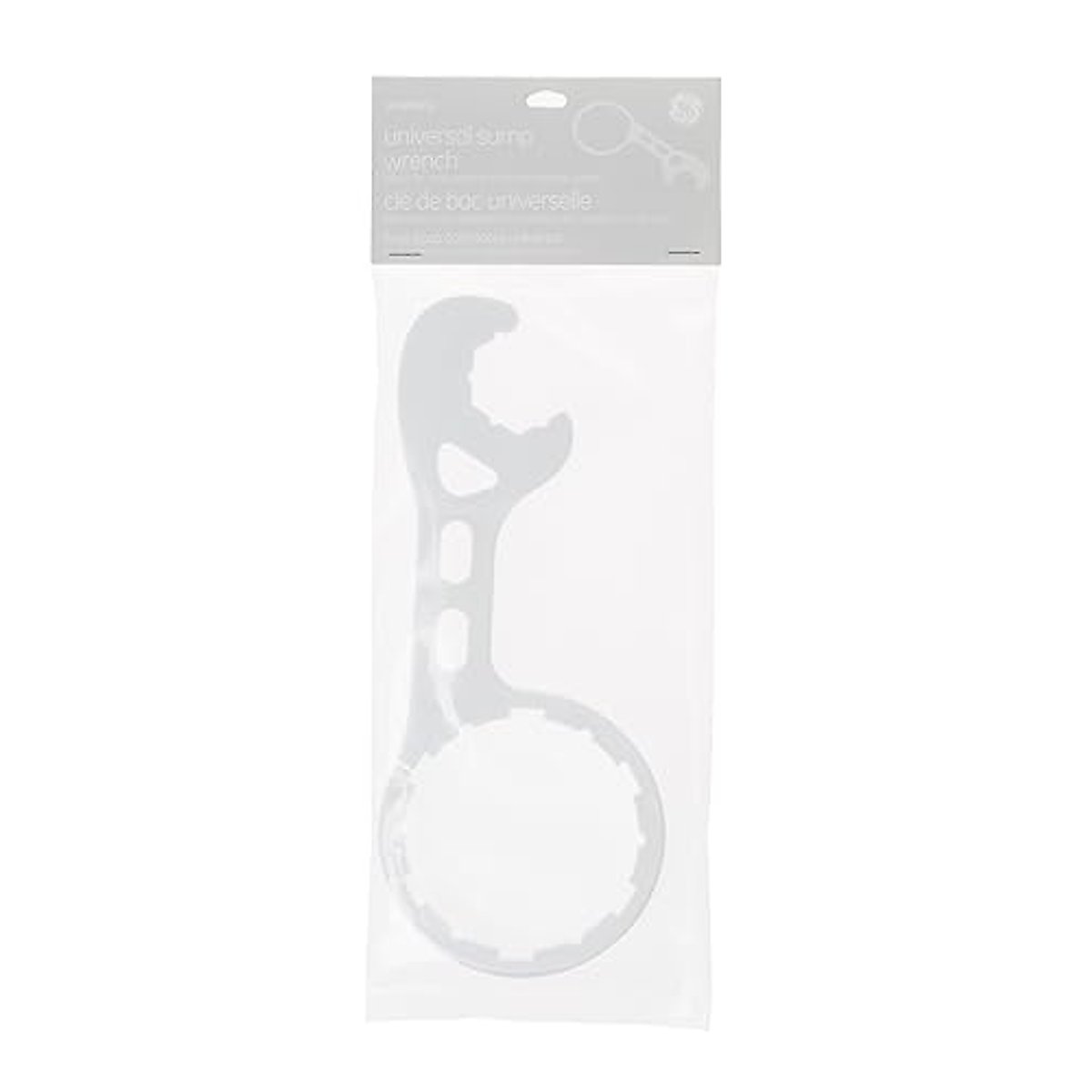 GE UCWRNCH Carbon Wrench Allows for Easy Removal of at-Home Filtration Compatible with Various Water Filter System Models, 1 Count (Pack of 1), White