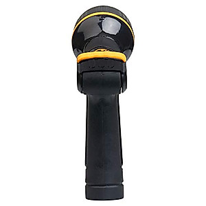 Melnor 65039-AMZ XT Metal Front Trigger Nozzle with QuickConnect Product Adapter Set, Multi-Pattern