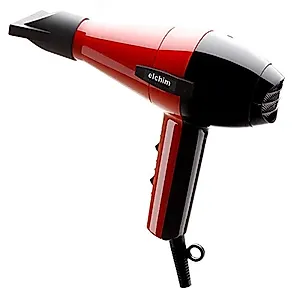 ELCHIM 2001 High Pressure Professional Hair Dryer - Red/Black , 1 Count (Pack of 1)