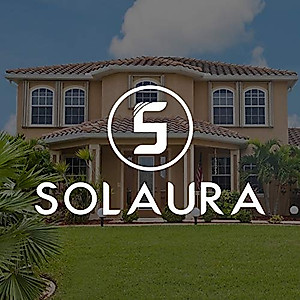 SOLAURA 3-Piece Outdoor Patio Bistro Set Patio Furniture Chairs Black Wicker Porch Furniture with Glass Coffee Table (Light Blue Cushion)