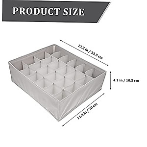 Zerodeko 3 sets Sock Use for Drawer Bag Shirt Grey Underwear Dividers Organizer Bra Clo Divider Supplies Storage Folding Foldable Desk Underpants Washable Organizers Cloth Home Clothes