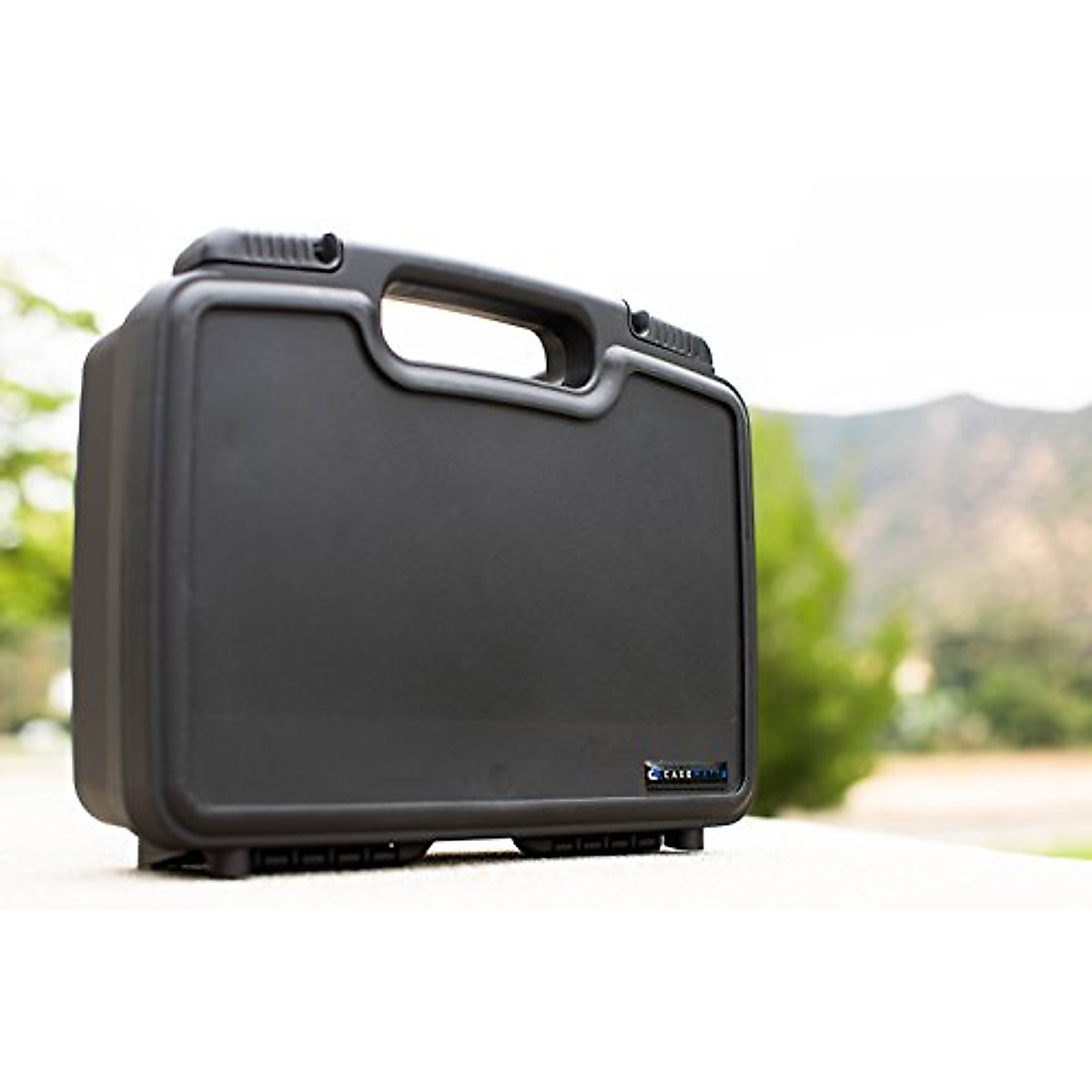 Casematix Hard Shell Camera Case Compatible with Mevo Start Live Streaming Camera, Shotgun Mic and Accessories in Custom Foam, Includes Carrying Case Only