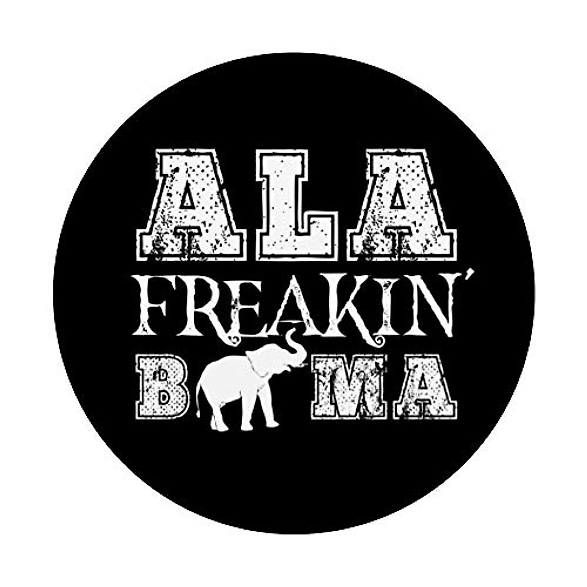 Ala Freakin Bama Funny Retro Alabama PopSockets PopGrip: Swappable Grip for Phones & Tablets