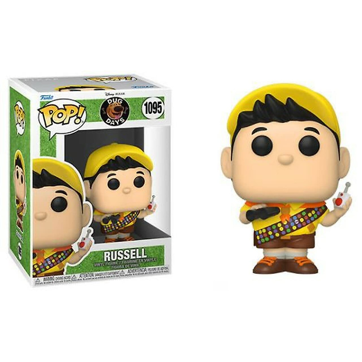 POP Disney Pixar: Dug Days - Russel Funko Vinyl Figure (Bundled with Compatible Box Protector Case)