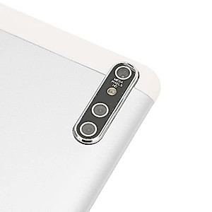 Tablet PC, 10 Inch Silver Tablet 11 3GB RAM 64GB ROM 3G & WiFi 5G Network for Men Daily School (US Plug)